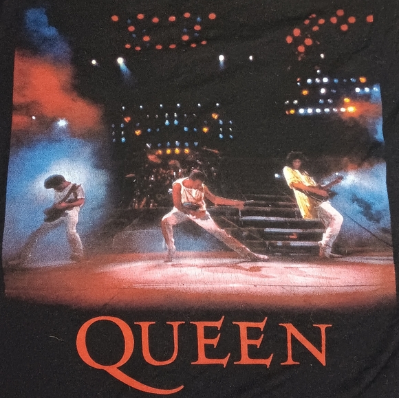 Queen | Tops | Queen Band Shirt Freddie Mercury Rock Tee | Poshmark